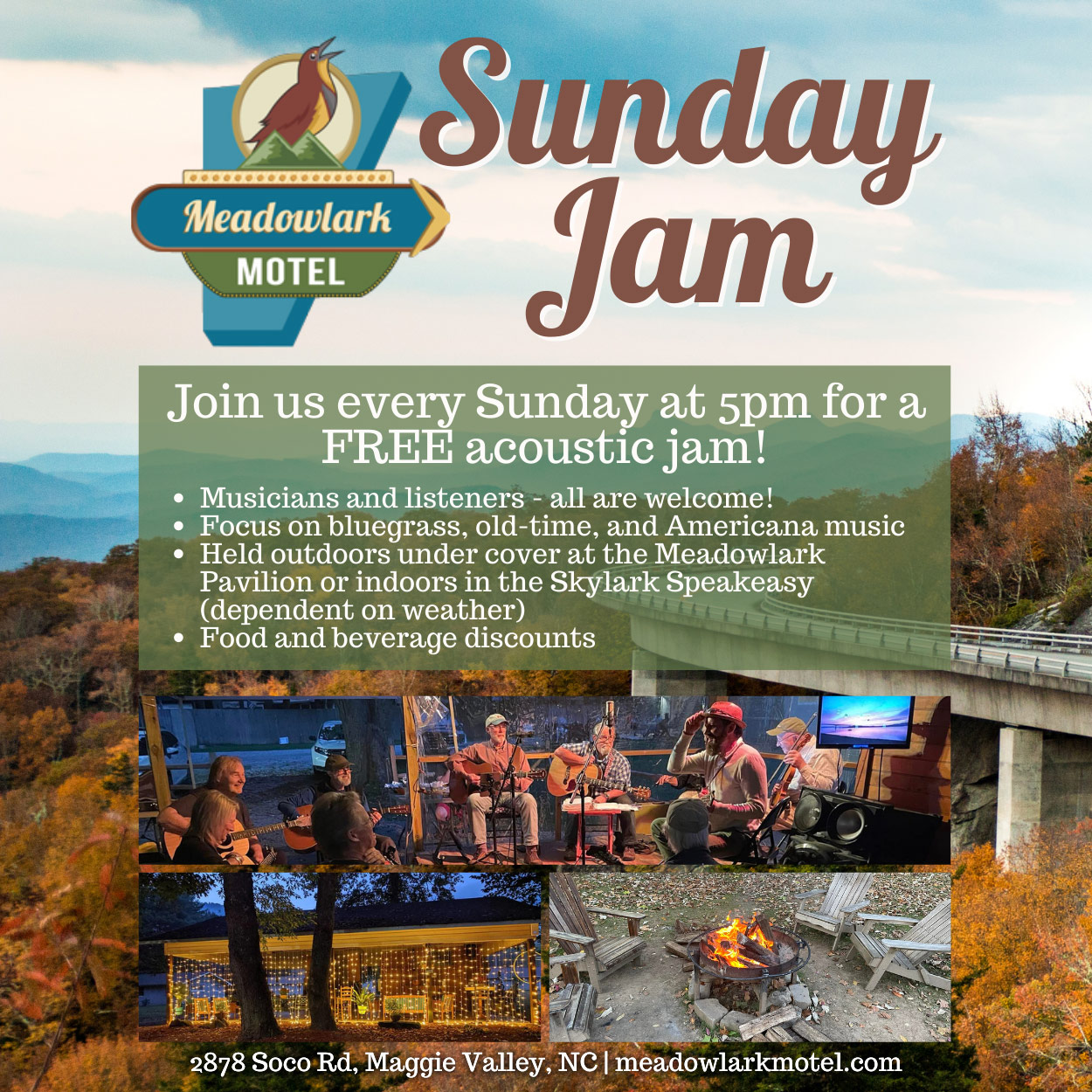 Sunday Jam - Smokies Adventure